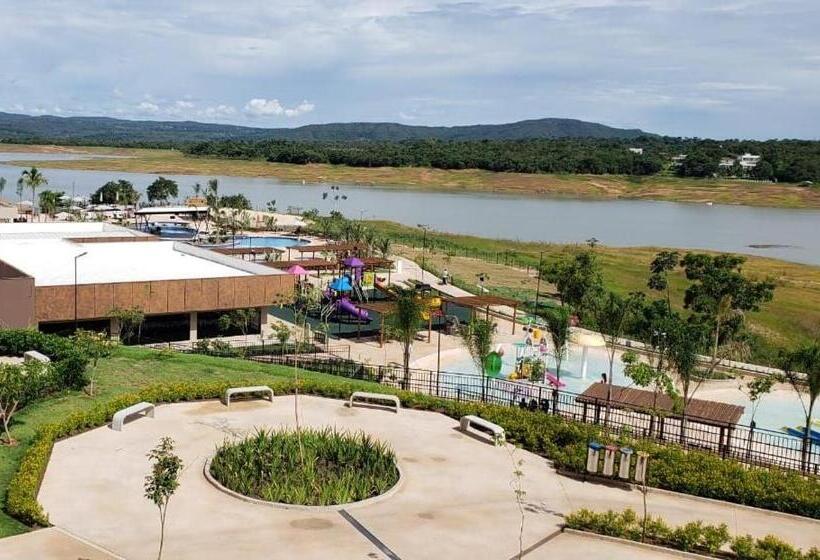 Hôtel Flat No Praias Do Lago Eco Resort Hotférias - Caldas Novas