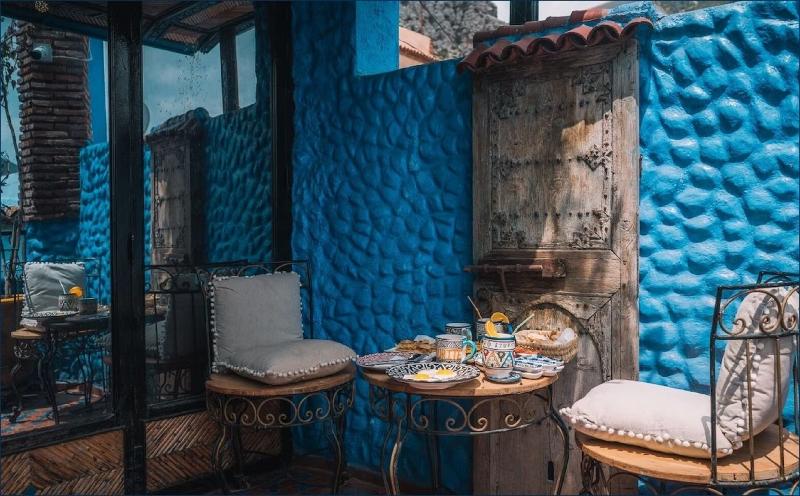 Hôtel Riad Azurite - 紗富彎