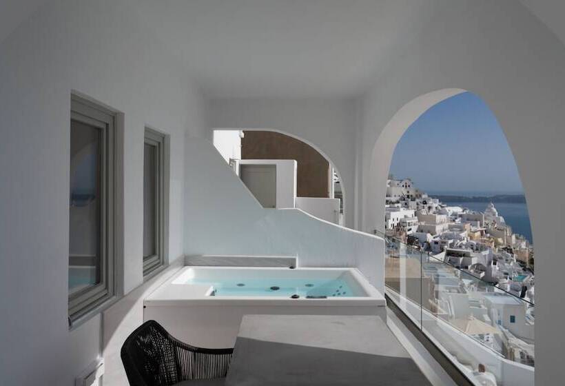 Pension (Hôtel Basse Catégorie) Asha Luxury Suites - Santorini