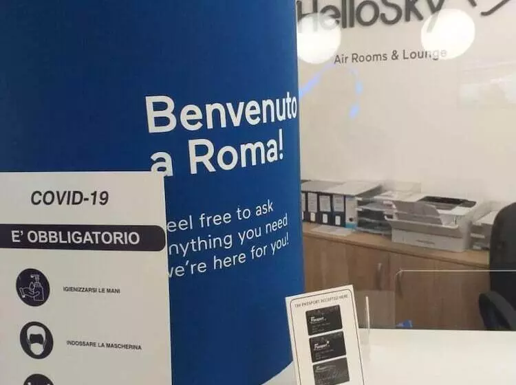 Hotel Air Rooms Rome Airport By Hellosky - Fiumicino