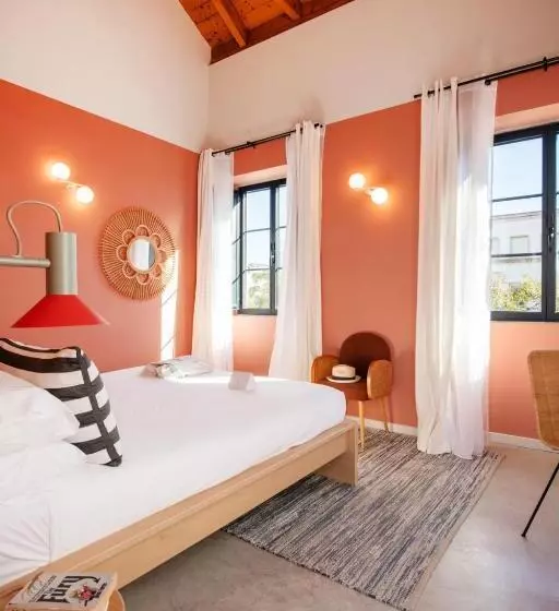 Hotel Casa Rosa Villa With Pool In Olhao Centre - Olhão